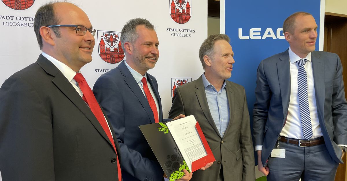 Elektrolyseur für Cottbus – #stadtvonmorgen